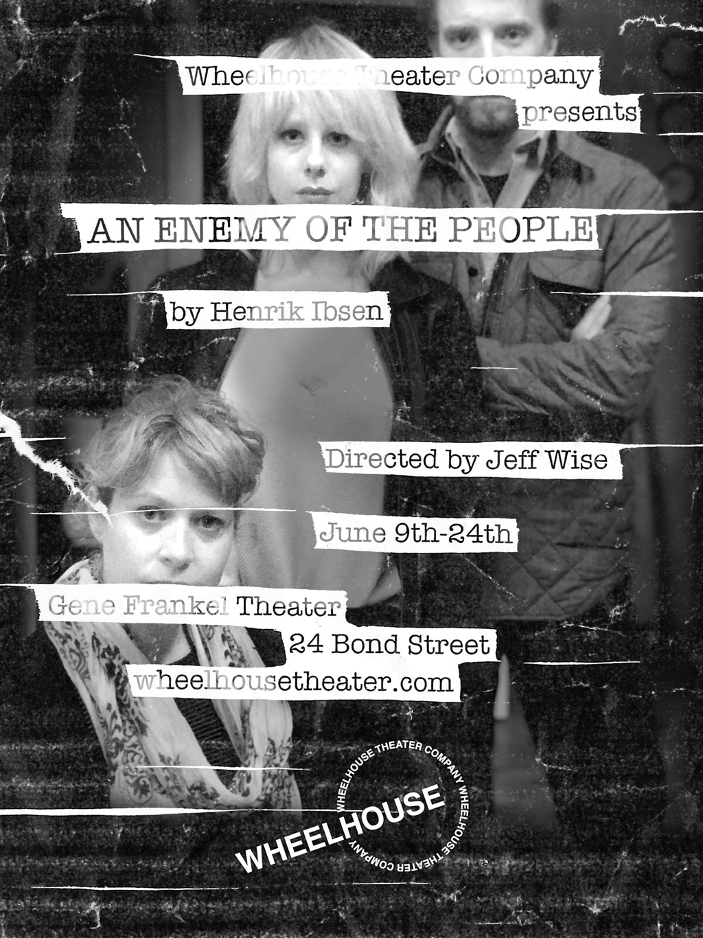 Jeff Wise, David Kenner, and Michael Schantz of “An Enemy of the People ...